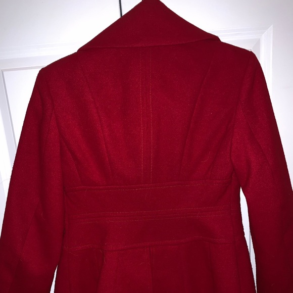 Jessica Simpson | Jackets & Coats | Jessica Simpson Red Peacoat Size Xs ...